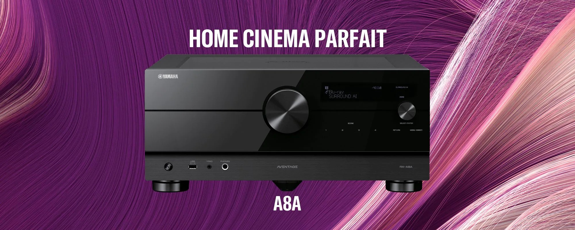 YAMAHA RX-A8A | Amplificateur Home-Cinéma